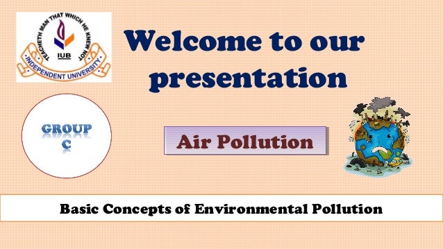 Presentation on Air Pollution