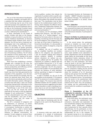 International Classification of Functioning | PDF