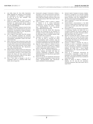 International Classification of Functioning | PDF