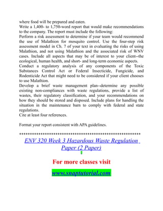 Env 320 Effective Communication-snaptutorial.com | Environmental Services Industry | Industries