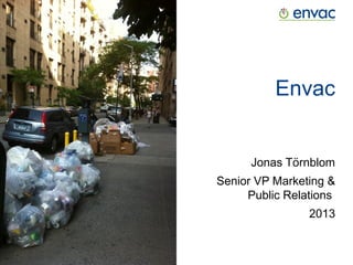 Envac in China | PPT