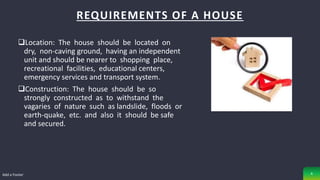 Housing and Environment | PPTX