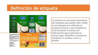 Envase clase dos definiciones correg | PPTX