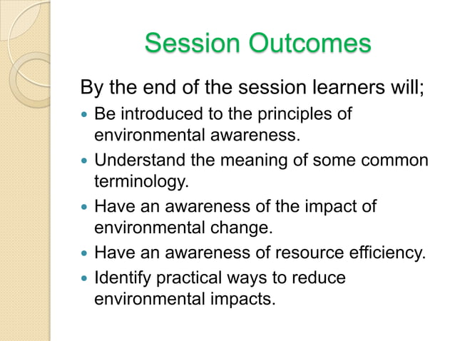 Environmental Awareness Presentation | PPTX | Environmental Services ...