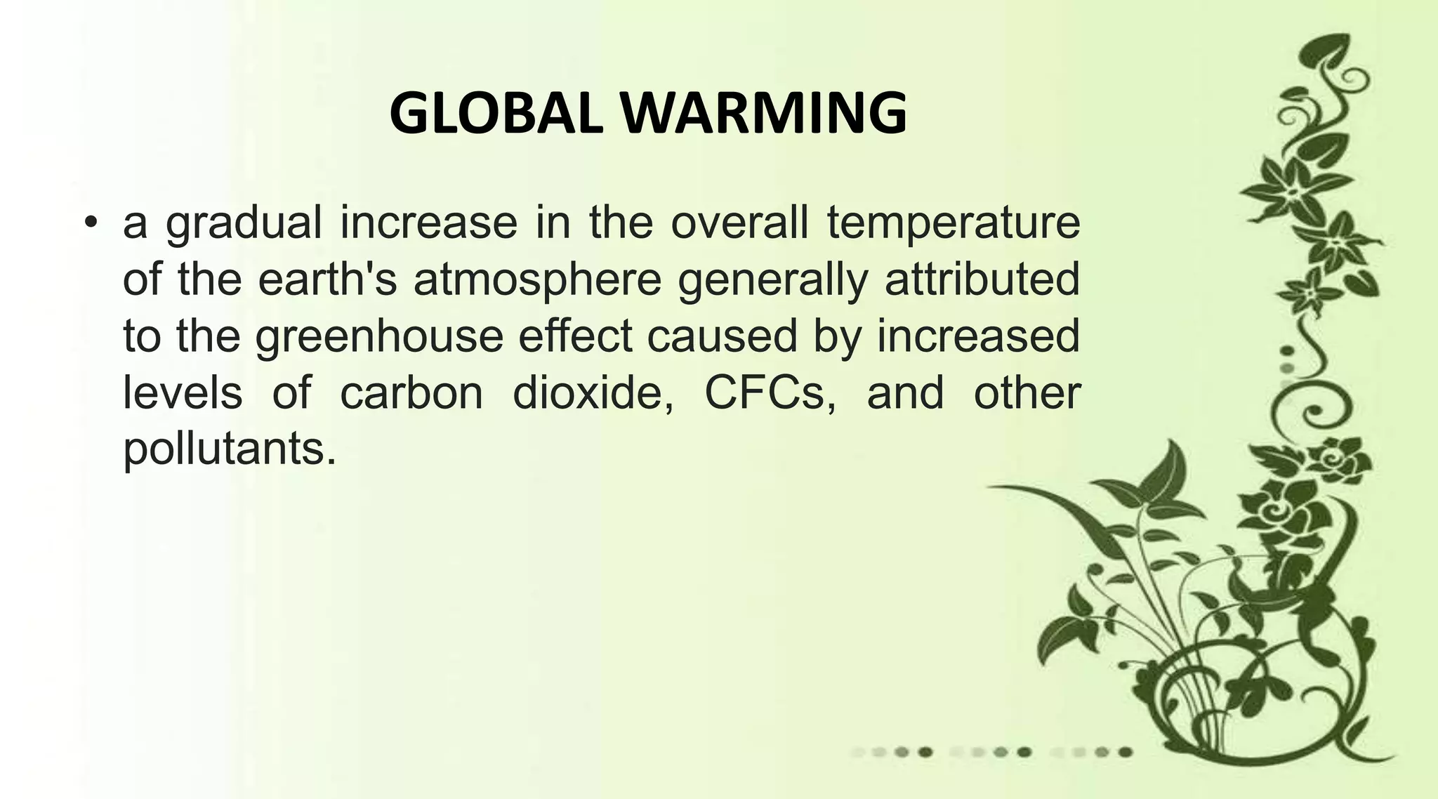 Global Warming, Greenhouse effect and Acid Rain | PPTX
