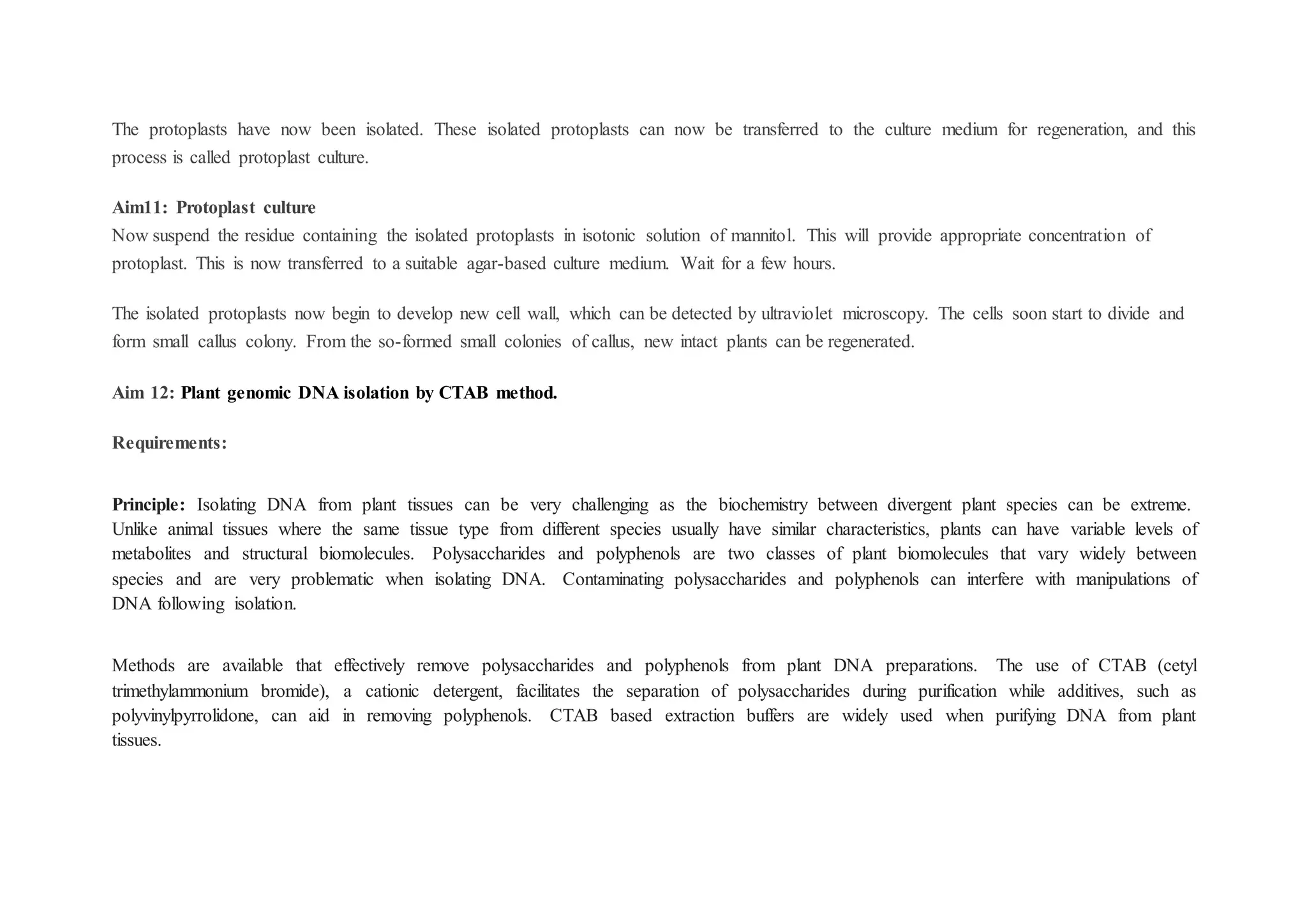 Environmental biotech and plant tissue culture protocols | DOC | First ...