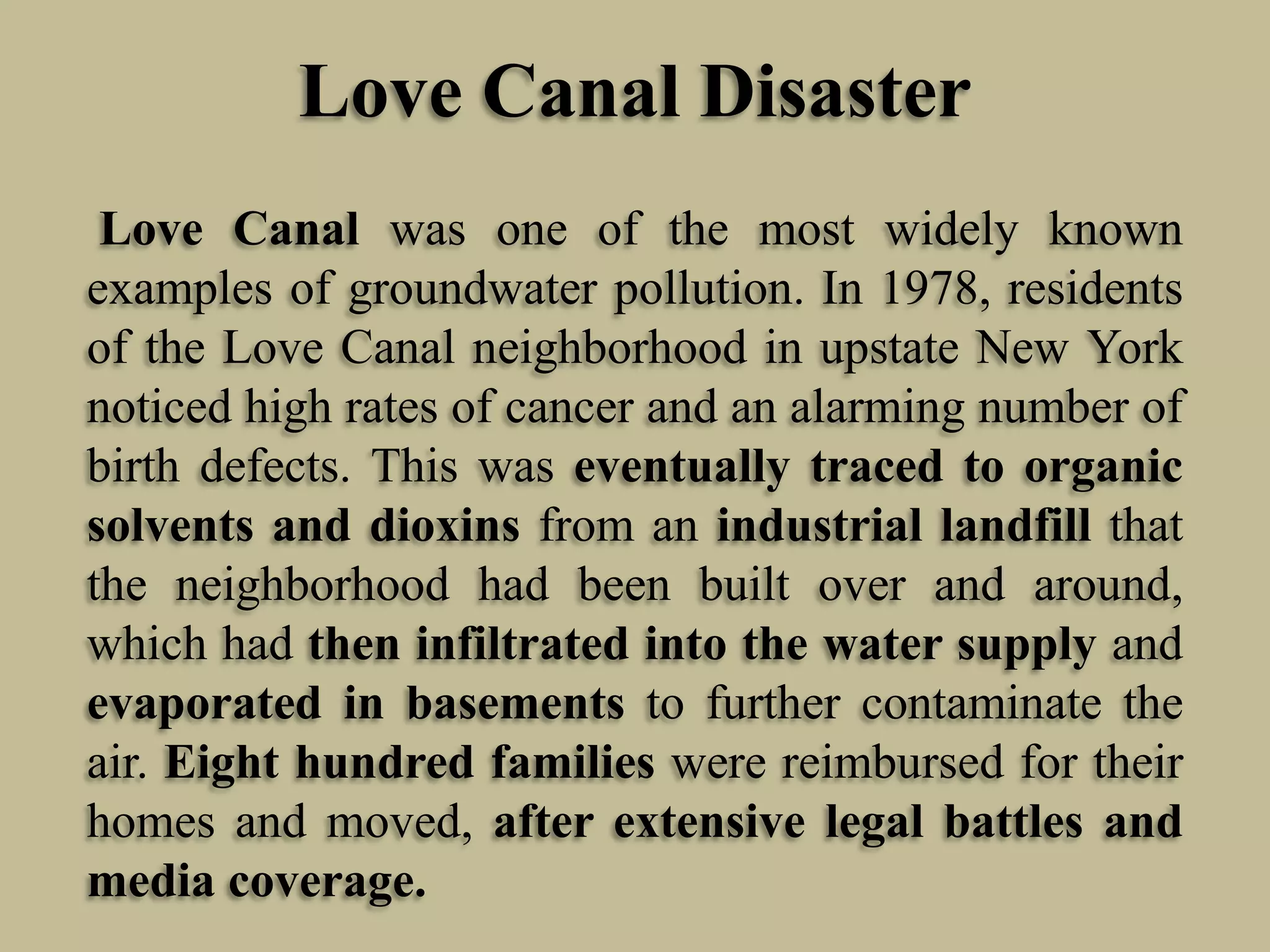 Environmental Disasters | PPTX