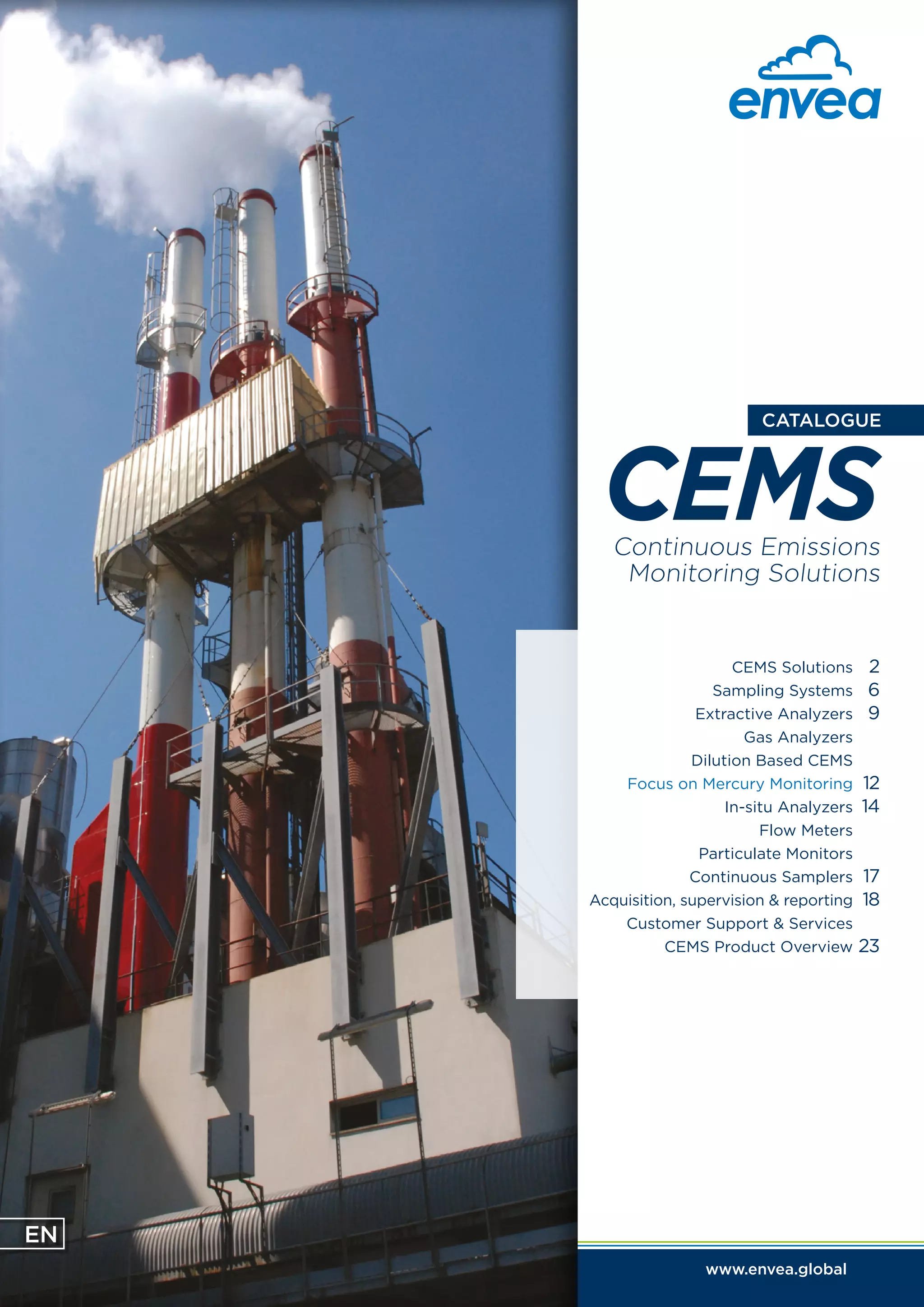 Envea cems emission- monitoring-catalogue-en_s | PDF