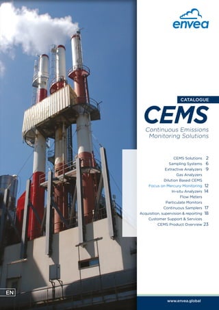 Envea cems emission- monitoring-catalogue-en_s | PDF