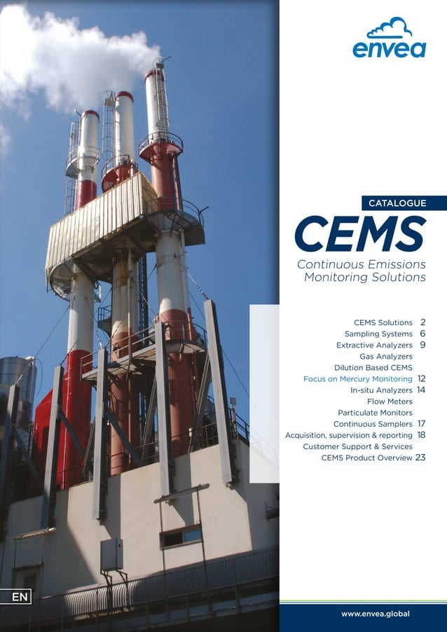 Envea cems emission- monitoring-catalogue-en_s | PDF | Manufacturing Industry | Industries