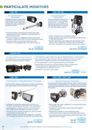 Envea cems emission- monitoring-catalogue-en_s | PDF