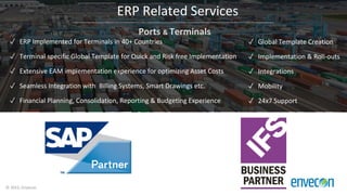 Envecon One Stop IT Solution for Maritime and Asset Intensive Industry | PPT