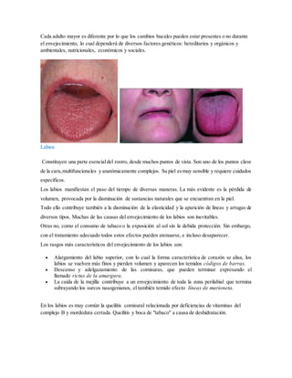 Envejecimiento de tejidos dentarios | DOCX