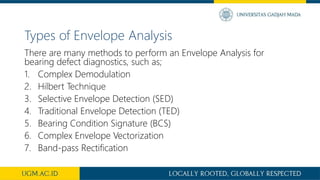 Envelope analysis kelompok 7 getaran mekanik kelas 3 | PPTX