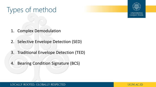 Envelope analysis mechanical vibration kelas 2 | PPTX | Technology ...