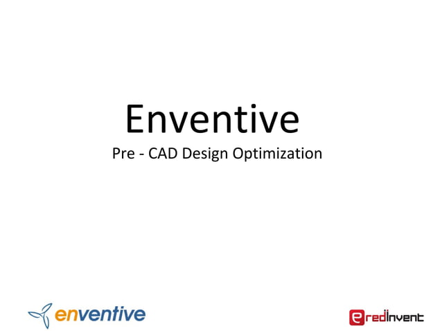 Pre-CAD design optimization | PPT