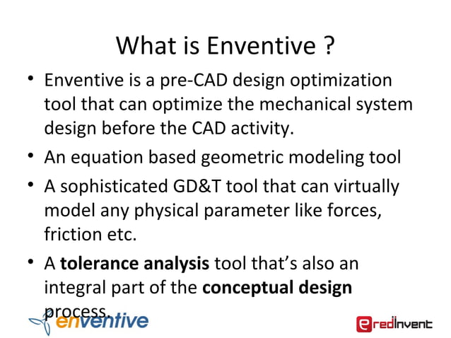 Pre-CAD design optimization | PPT