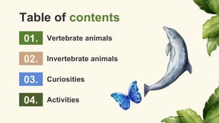 EN Vertebrate and Invertebrate Animals by Slidesgo.pptx