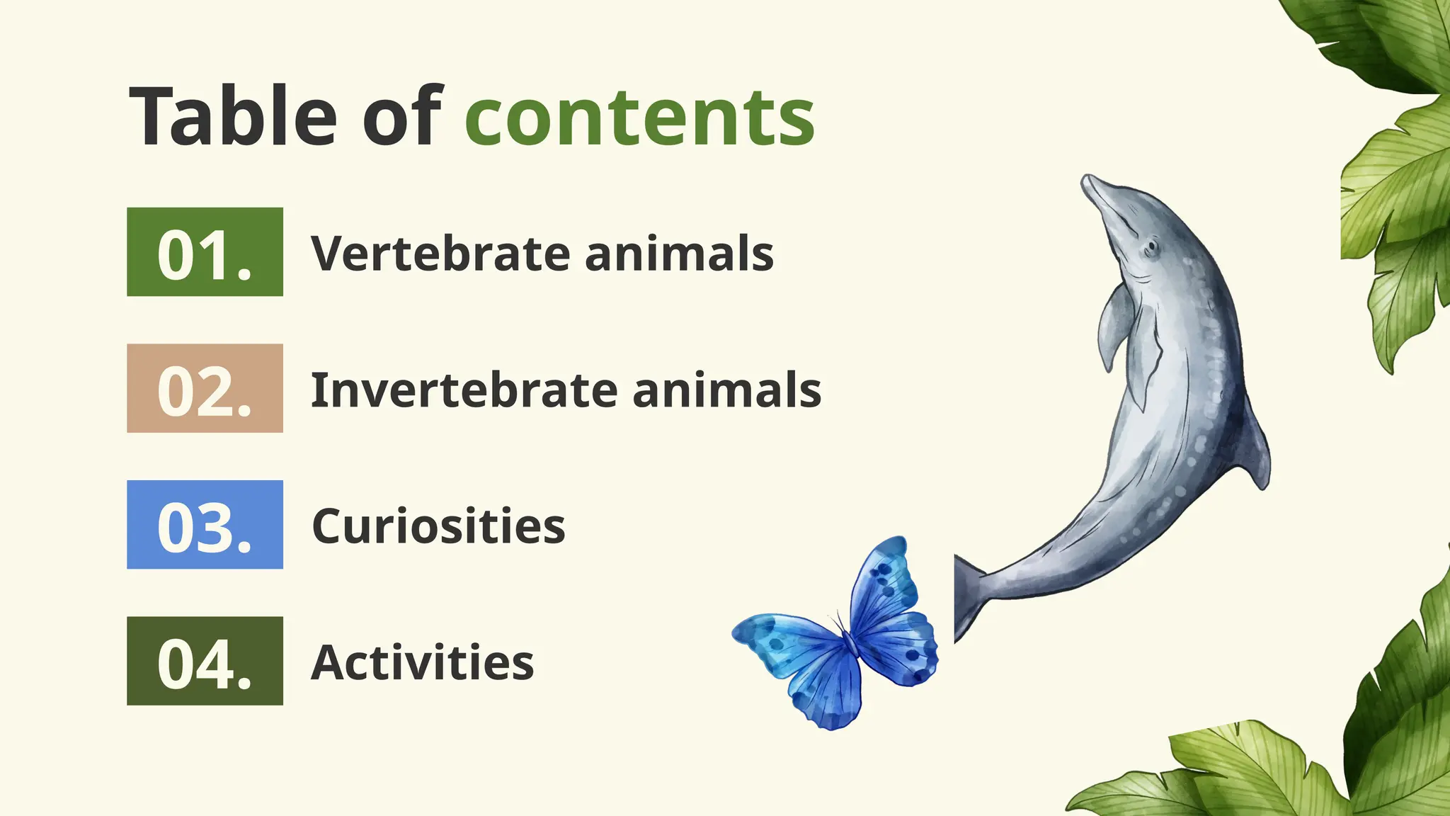 Vertebrate and Invertebrate Animals.pptx