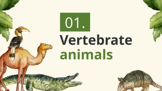 Vertebrate and Invertebrate Animals.pptx