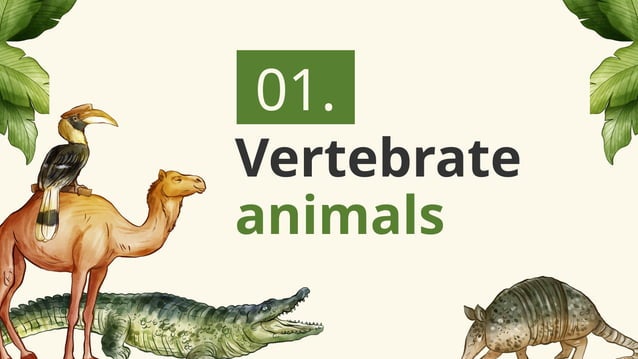 Vertebrate and Invertebrate Animals.pptx