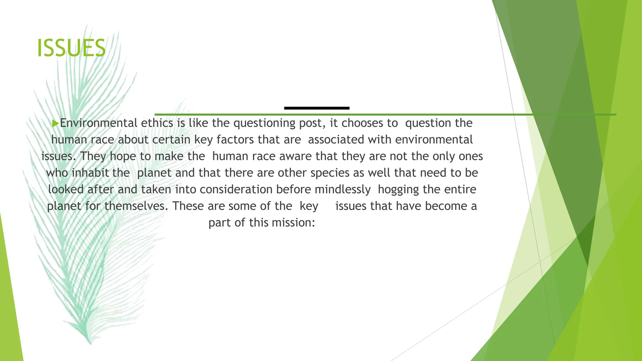 Environmental Ethics.pptx- Ethical thinking | PPT