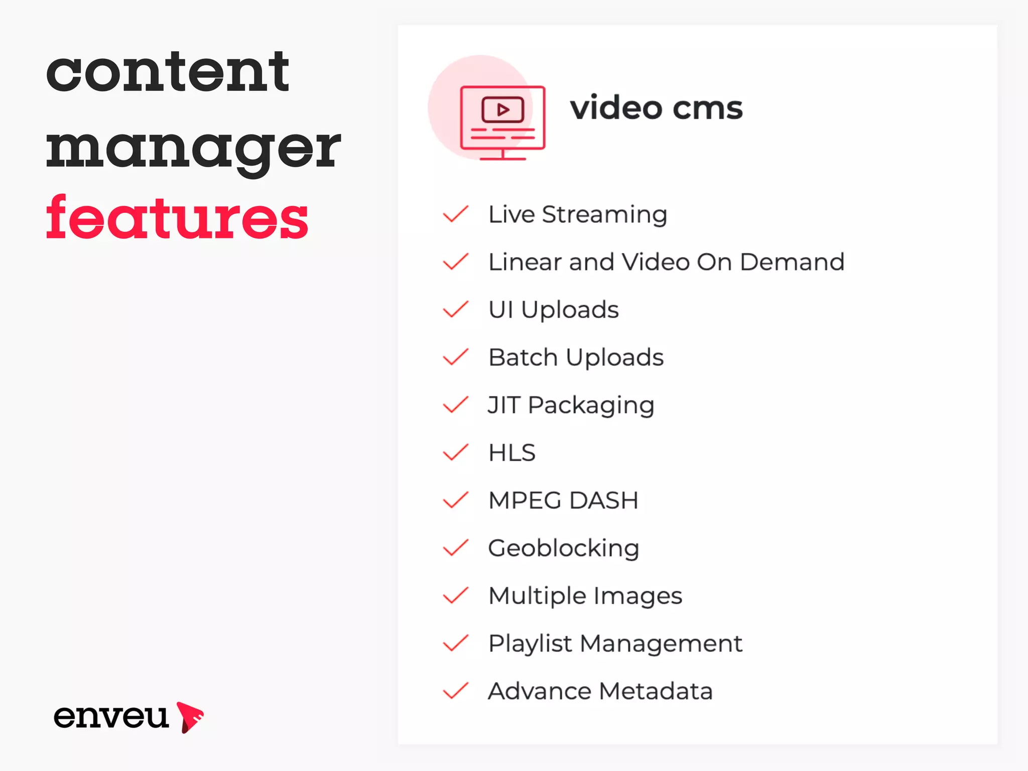 Enveu OTT Content Manager | PDF | Computing | Technology & Computing