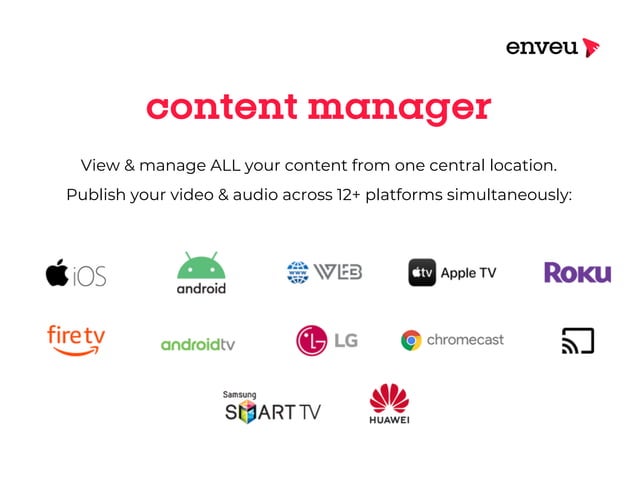 Enveu OTT Content Manager | PDF | Computing | Technology & Computing