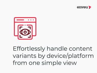 Enveu OTT Content Manager | PDF | Computing | Technology & Computing