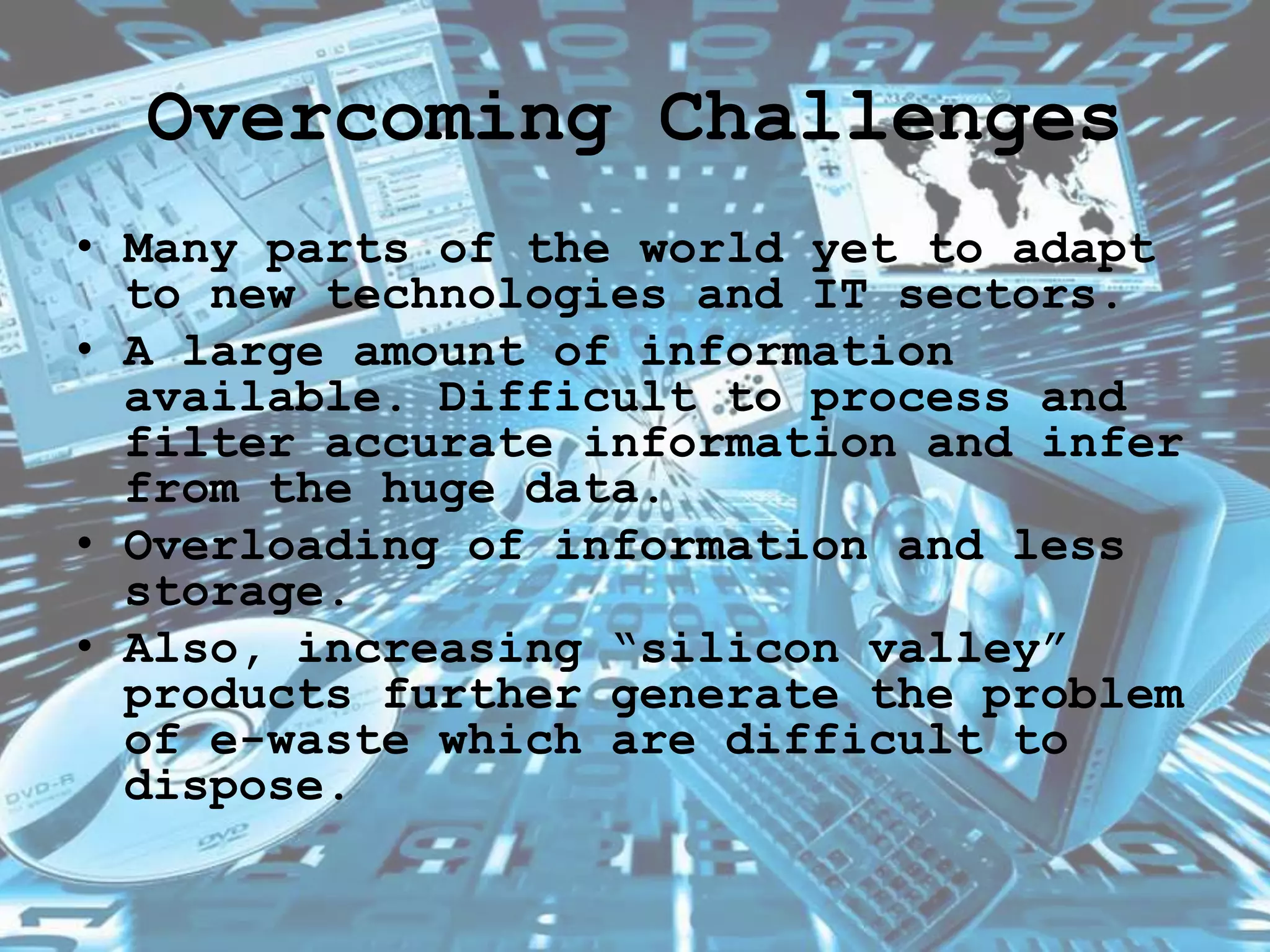 Role of IT in environment & Human Health | PPTX