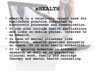Role of IT in environment & Human Health | PPTX
