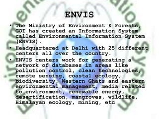 Role of IT in environment & Human Health | PPTX