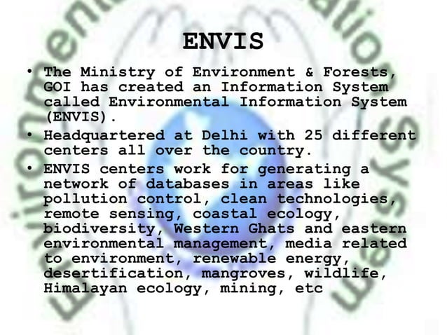 Role of IT in environment & Human Health | PPTX | Databases | Computer ...