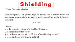 Radiation: Effects and Dose Calculations | PPTX