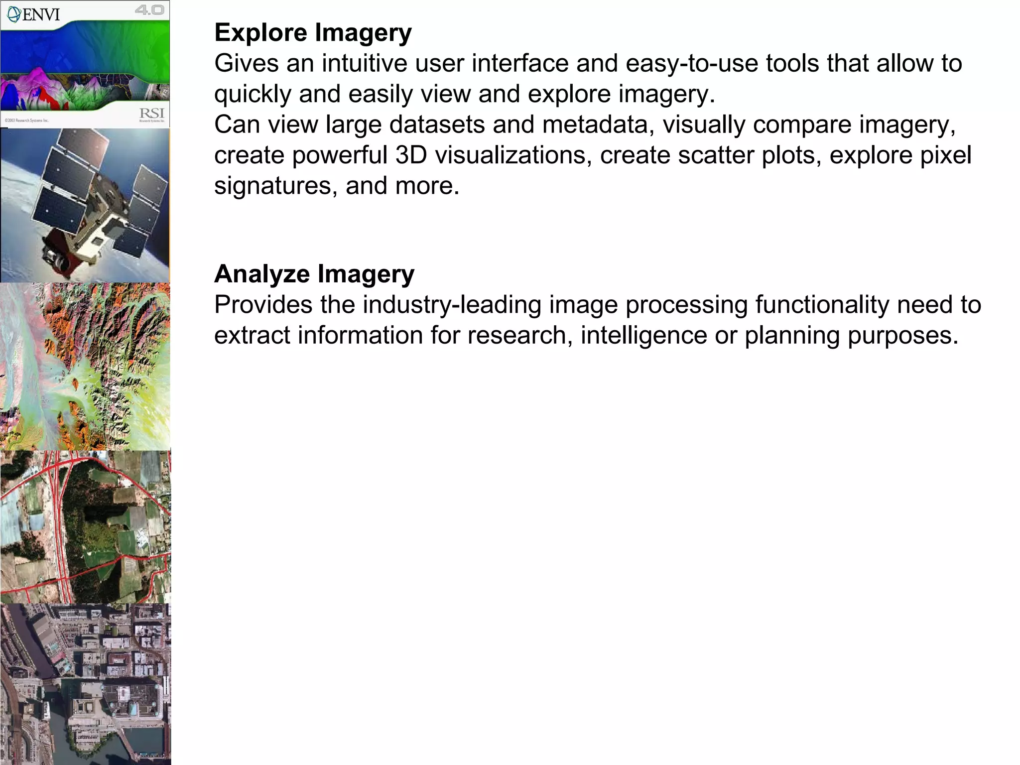 ENVI basic function overview | PPT