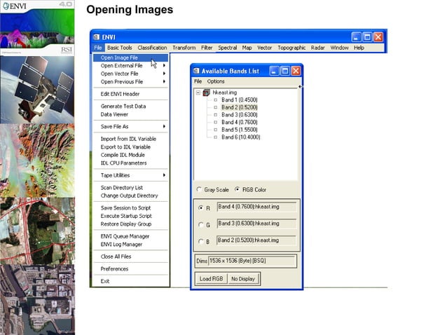 ENVI basic function overview | PPT