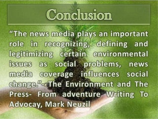 Environmental Journalism | PPTX