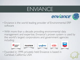 Enviance Environmental ERP | PDF