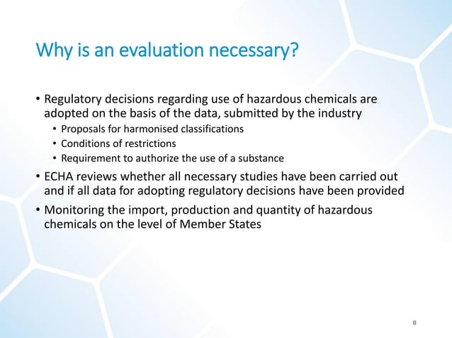 REACH - Evaluation and Registration - Vid Čopi | PPT