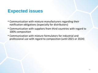 UFI and PCN - providing information to poison centres | PPT