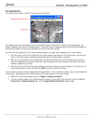 Envi intro | PDF | Desktop Publishing | Computer Software and Applications