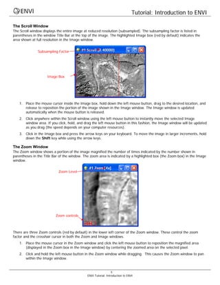 Envi intro | PDF | Desktop Publishing | Computer Software and Applications