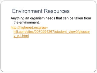 Environmental Management Module 1 | PPTX