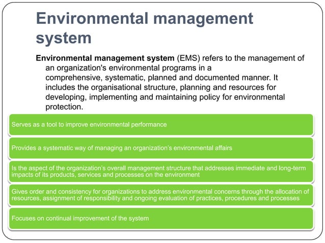 Environmental Management Module 1 | PPTX | Environmental Services ...