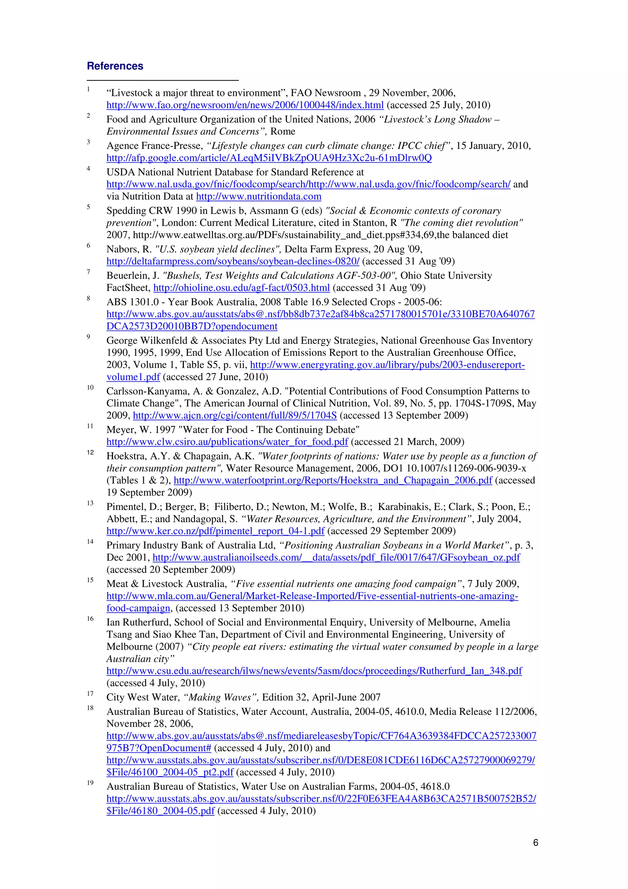 Environmental Impacts of Animal Agriculture - Part 2 | PDF