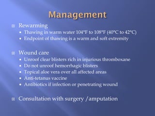 Environmental injuries