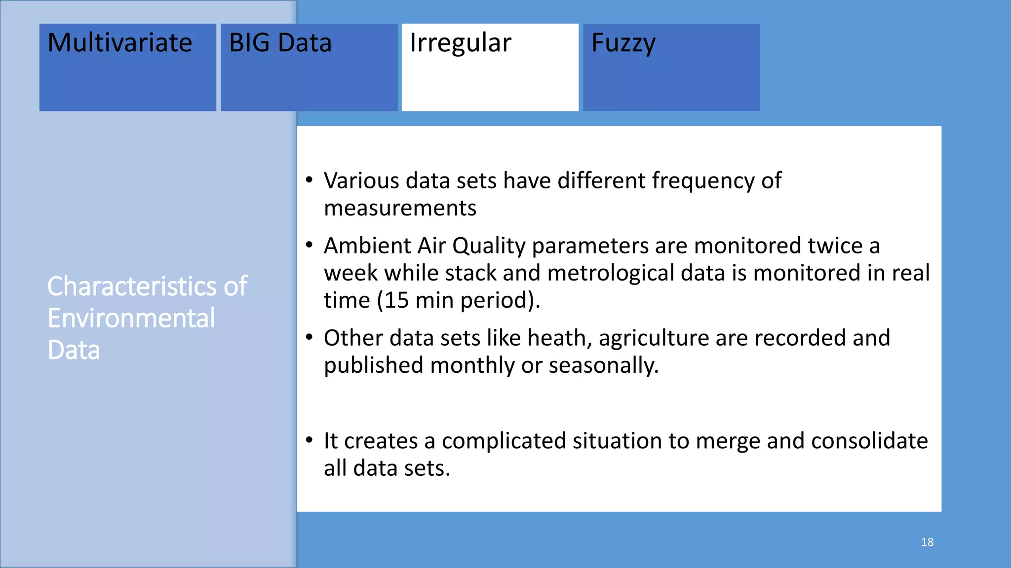 Environmental Data Management and Analytics | PPSX