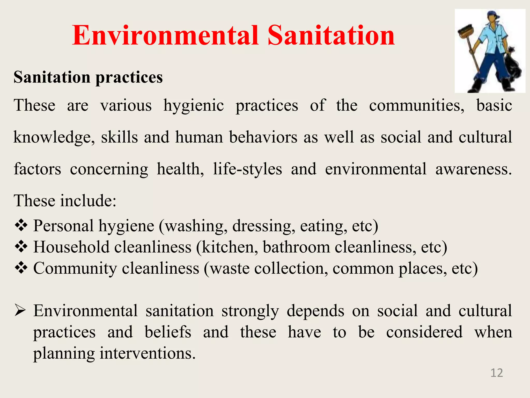 Enviornmental Health and Sanitation | PPTX