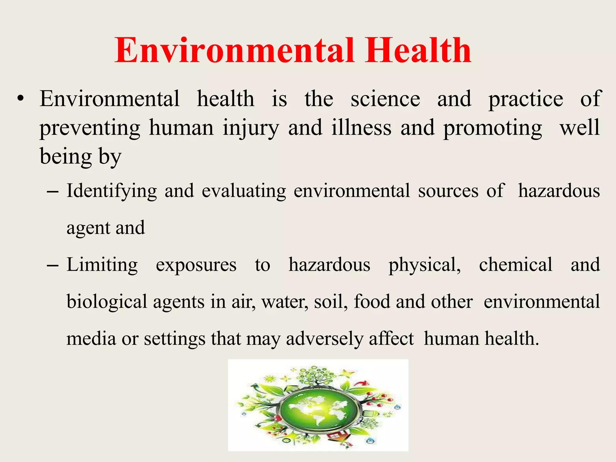 Enviornmental Health and Sanitation | PPTX