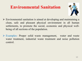 Enviornmental Health and Sanitation | PPTX